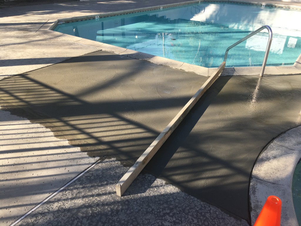 Repair and Resurface of Three Residential Pool Decks